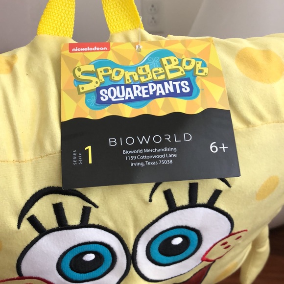 Bioworld | Toys | Bioworld Spongebob Squarepants Plush Backpack Nwt ...